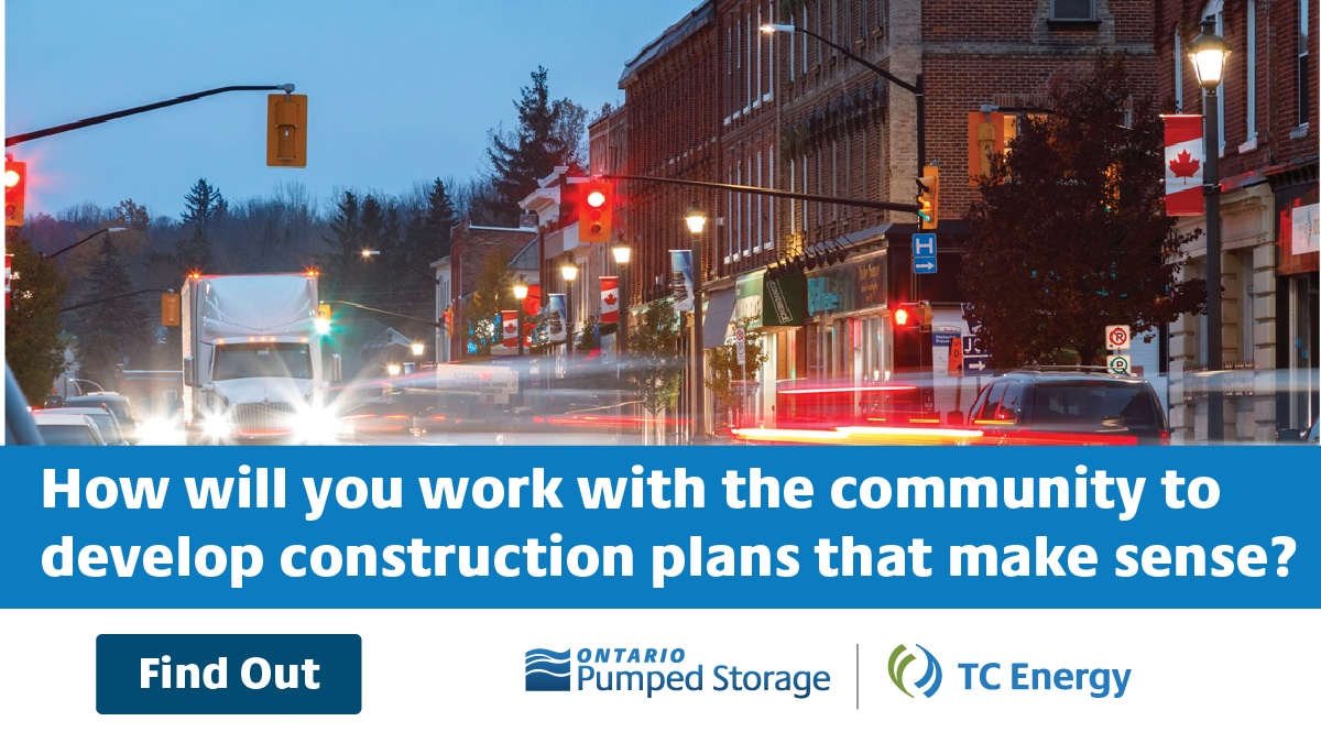 Overview — Ontario Pumped Storage Project